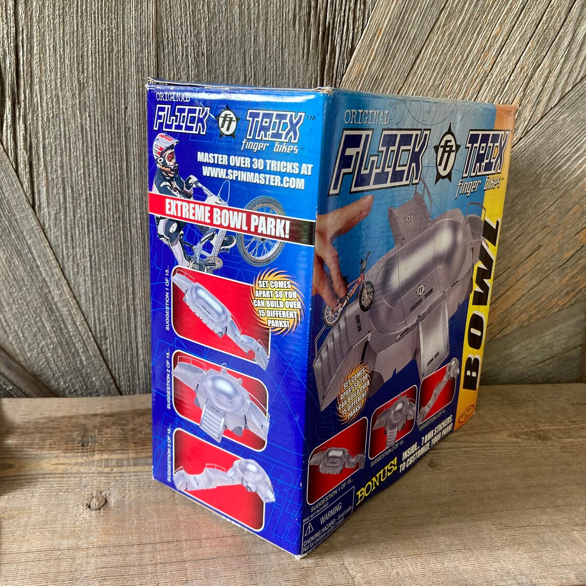 Flick Trix Extreme Pro Bowl Park From Spin Master Toys 2000 - Etsy