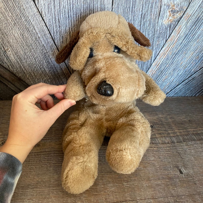 Vintage Stuffed Dog - Etsy