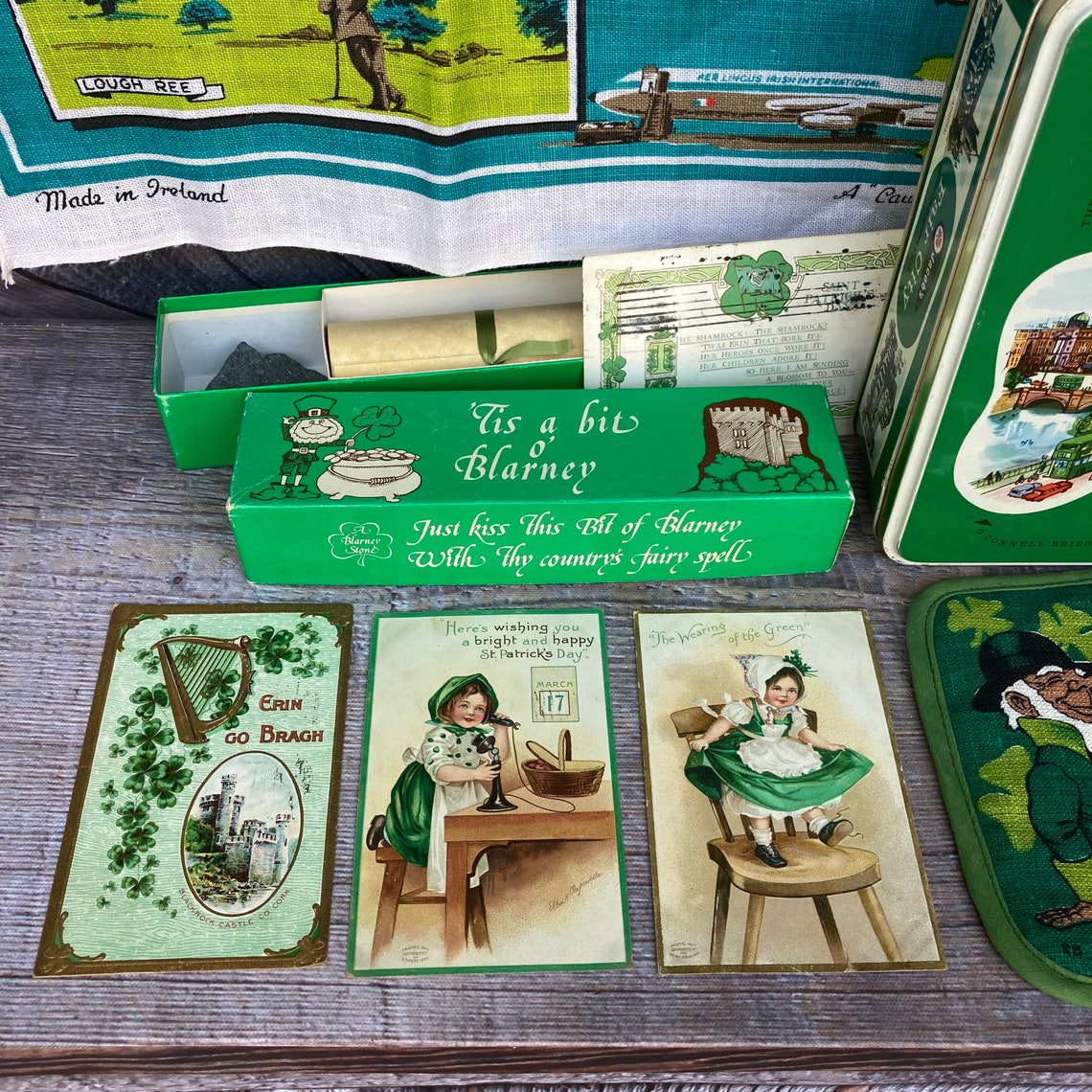 Vintage Irish Collection Instant Ireland Display St Patricks - Etsy