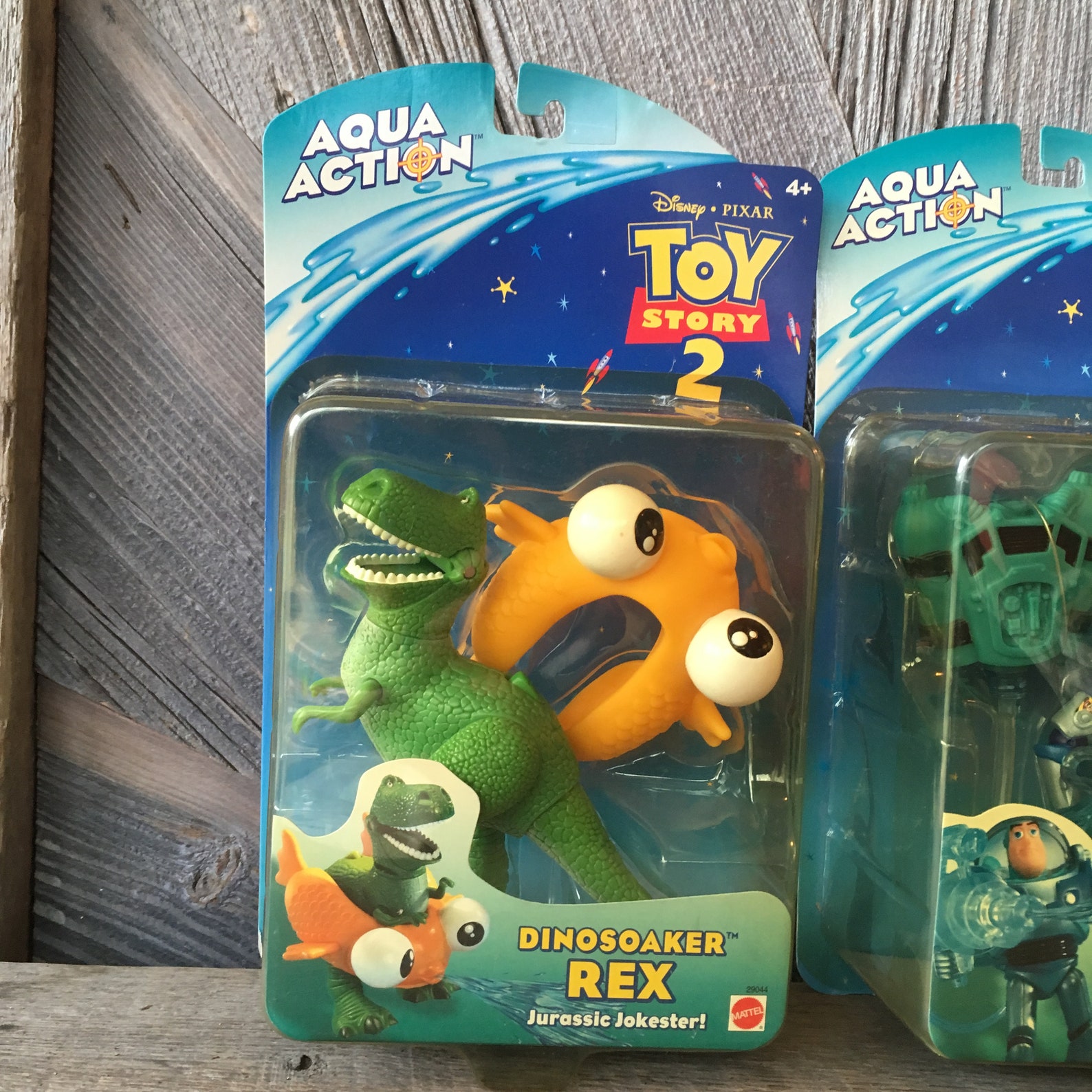 Toy Story 2 Aqua Action Figures Water Warrior Zurg Patrol | Etsy