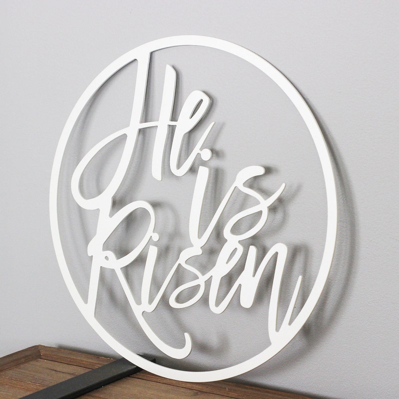 He is Risen - Etsy