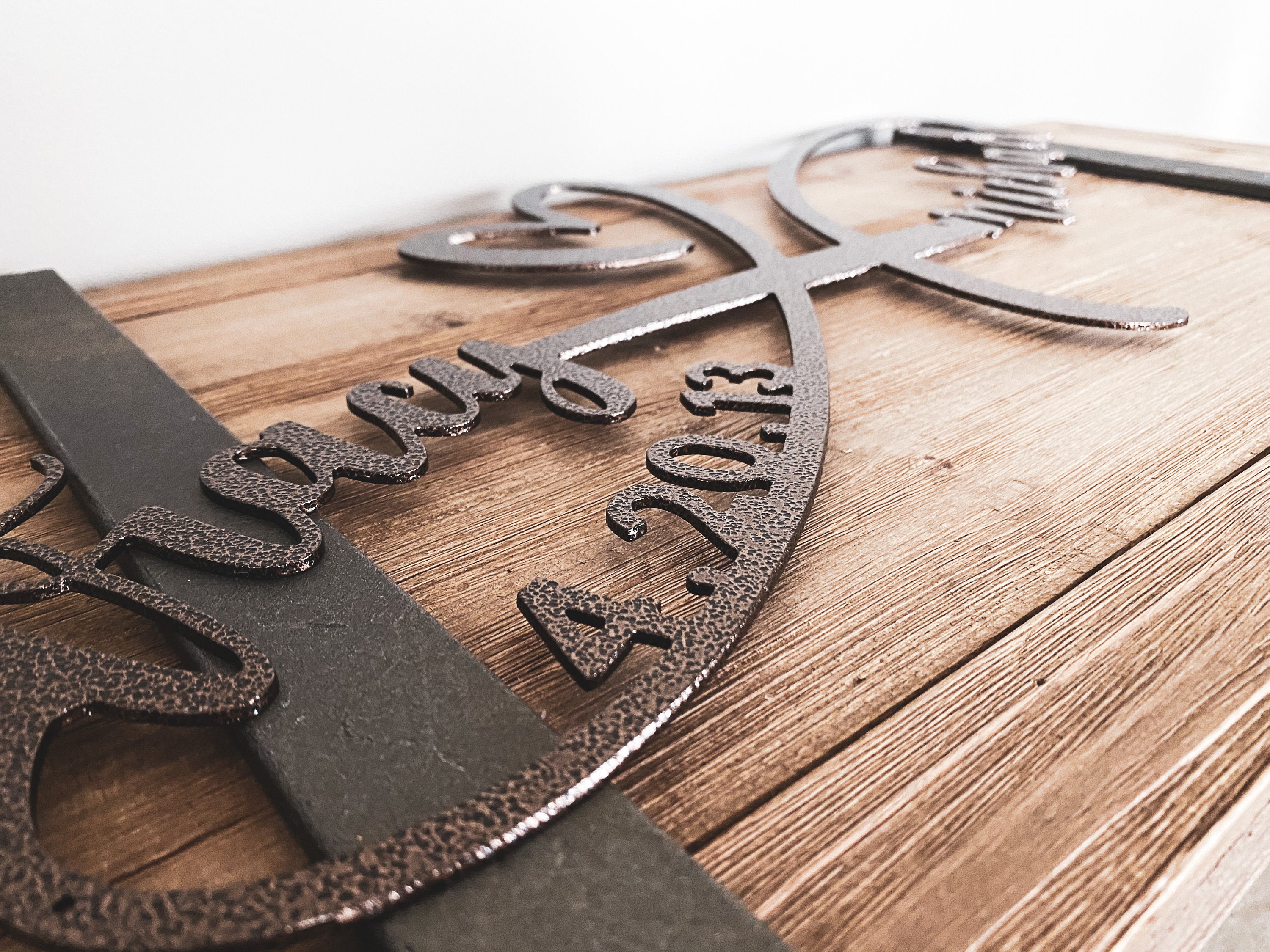 Personalized Metal Infinity Symbol With Names Personalized | Etsy