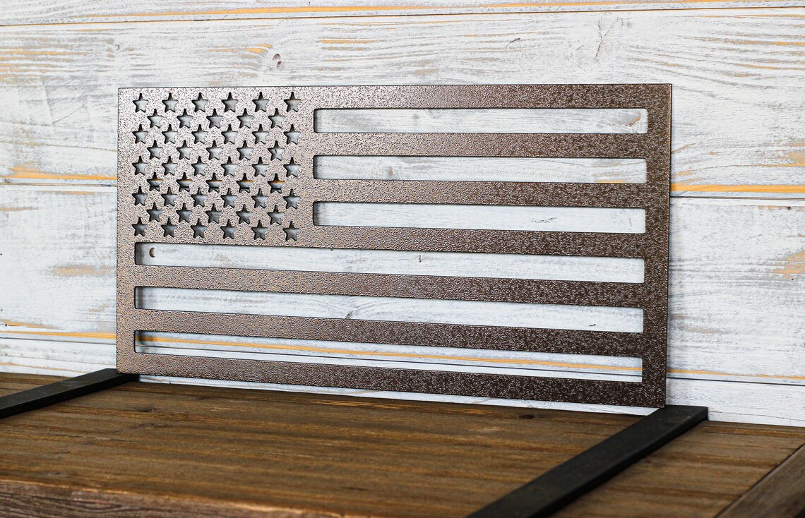 Metal American Flag United States Flag Flag Wall Sign - Etsy