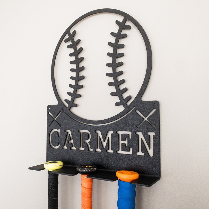 Baseball Bat Holder - Etsy