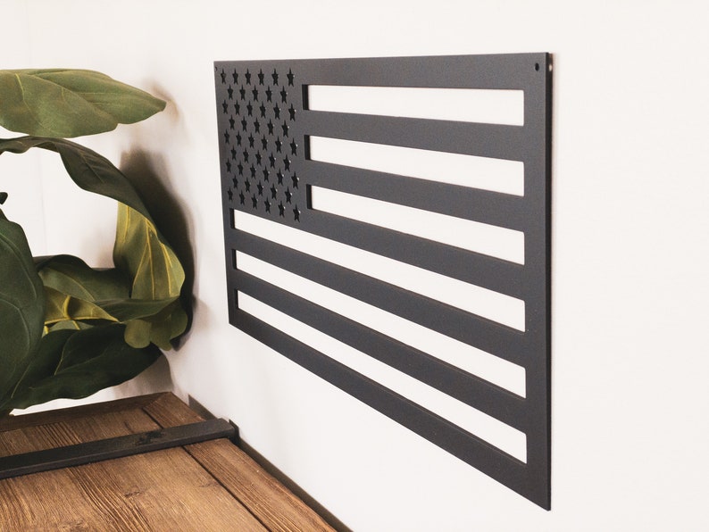 Metal American Flag United States Flag Flag Wall Sign - Etsy