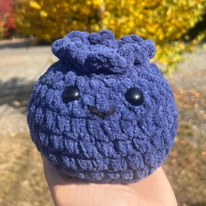 Adorable Wild Maine Blueberry Plushie - Perfect Handmade Gift for Fruit ...