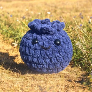 Adorable Wild Maine Blueberry Plushie - Perfect Handmade Gift for Fruit ...