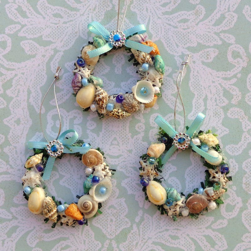 Seashell Wreath - Etsy