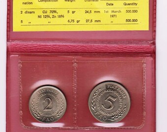 Yugoslavia Coin Set - Etsy