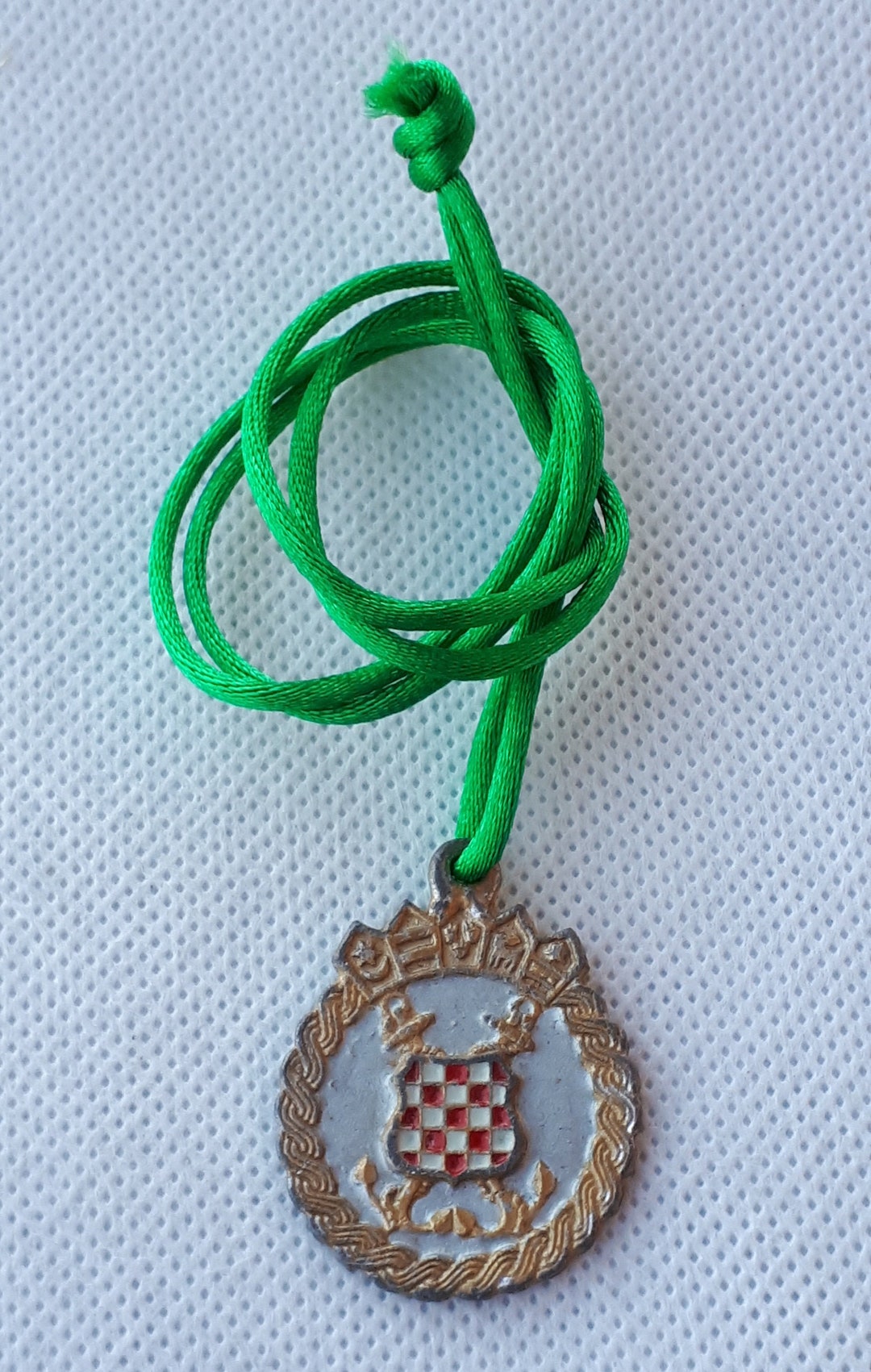 Croatian Army, Coat of Arms, Vintage Croatian Emblem Necklace Keychains ...