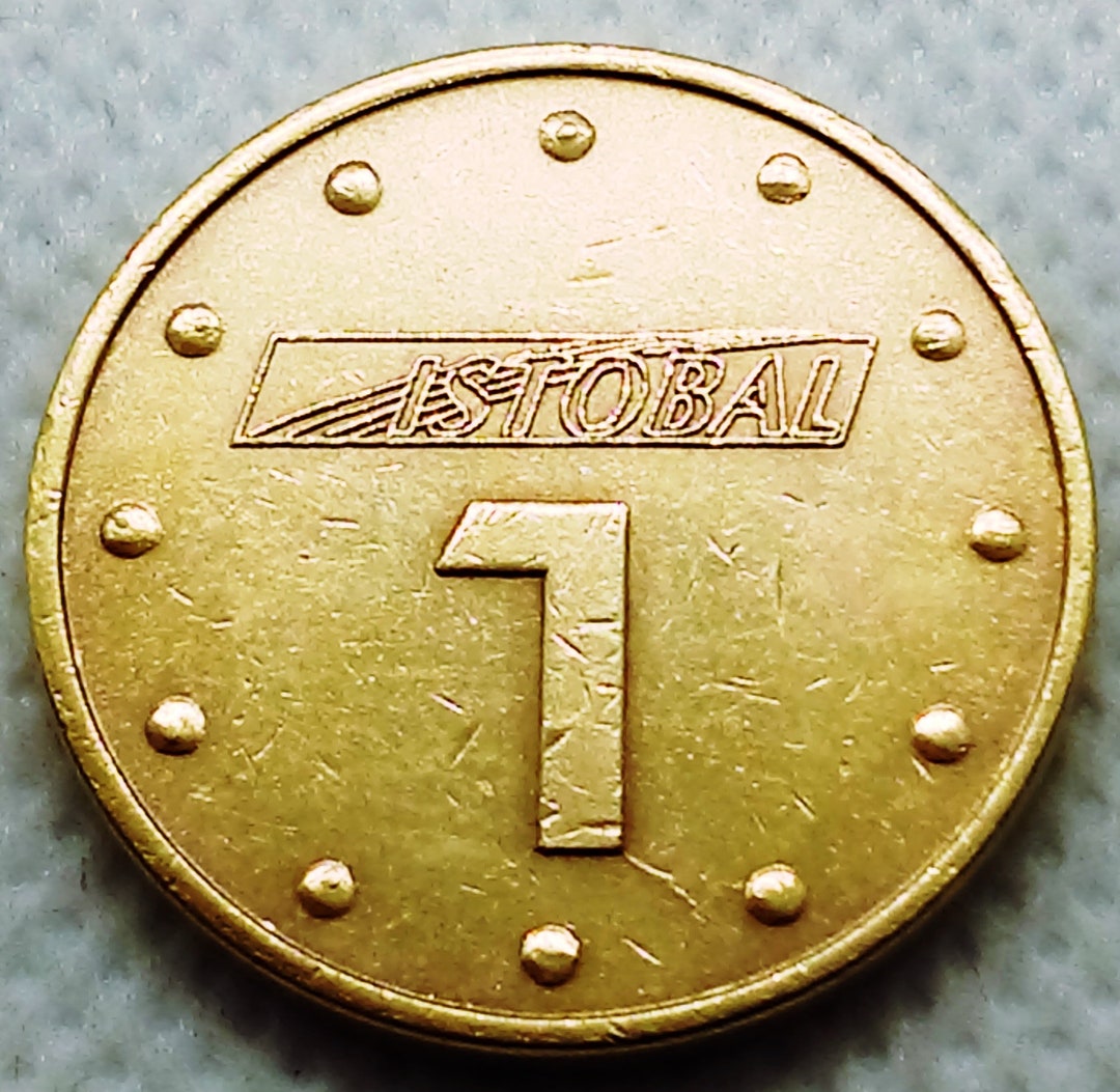 Car Wash Token Istobal 1 ficha vintage de España moneda - Etsy España