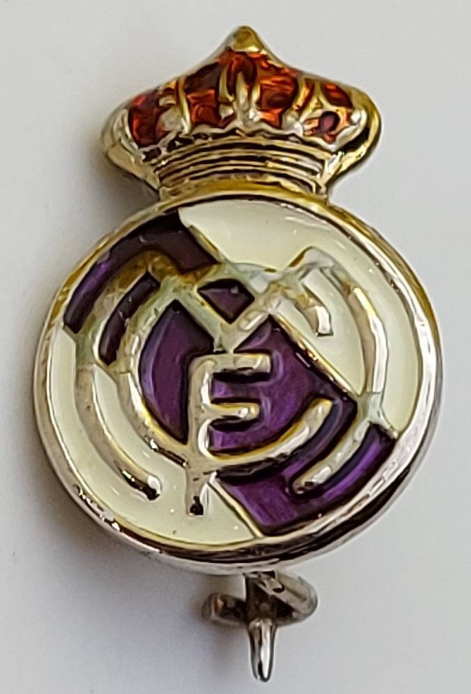 REAL MADRID CF Spain Football Soccer Club Vintage Badge - Etsy