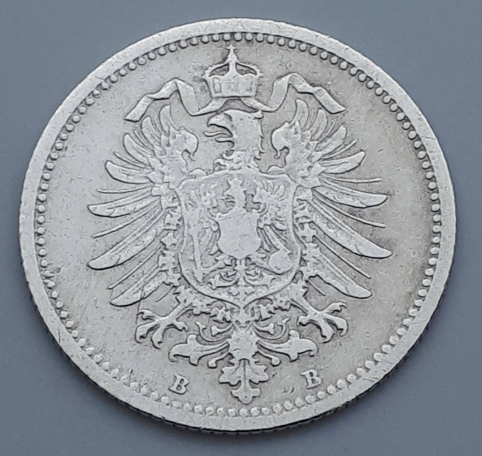 20 Pfennig 1874. B Wilhelm I German Silver Coin Original - Etsy