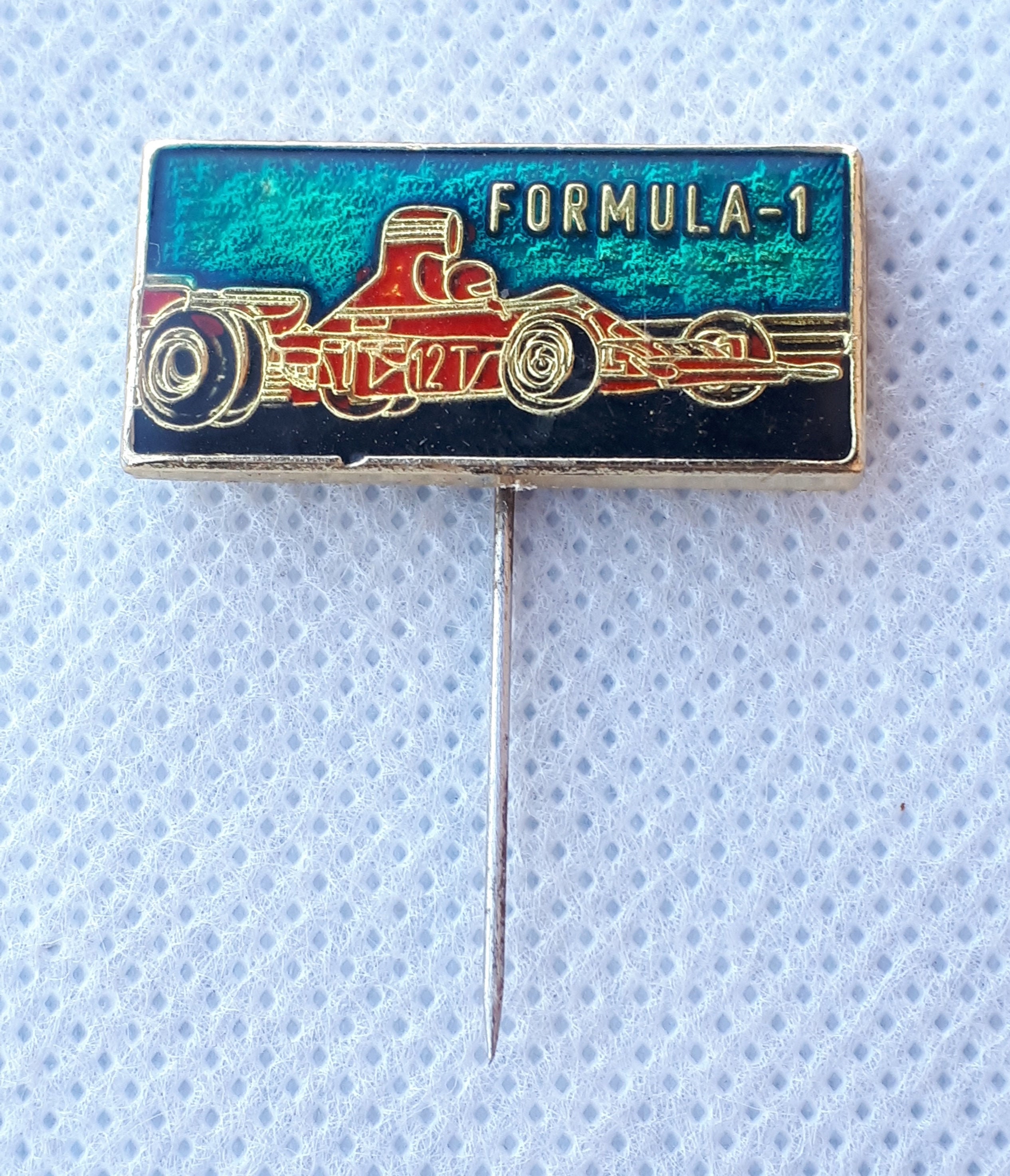 FORMULA 1 Car Auto Automobile Vintage Pin Badge - Etsy