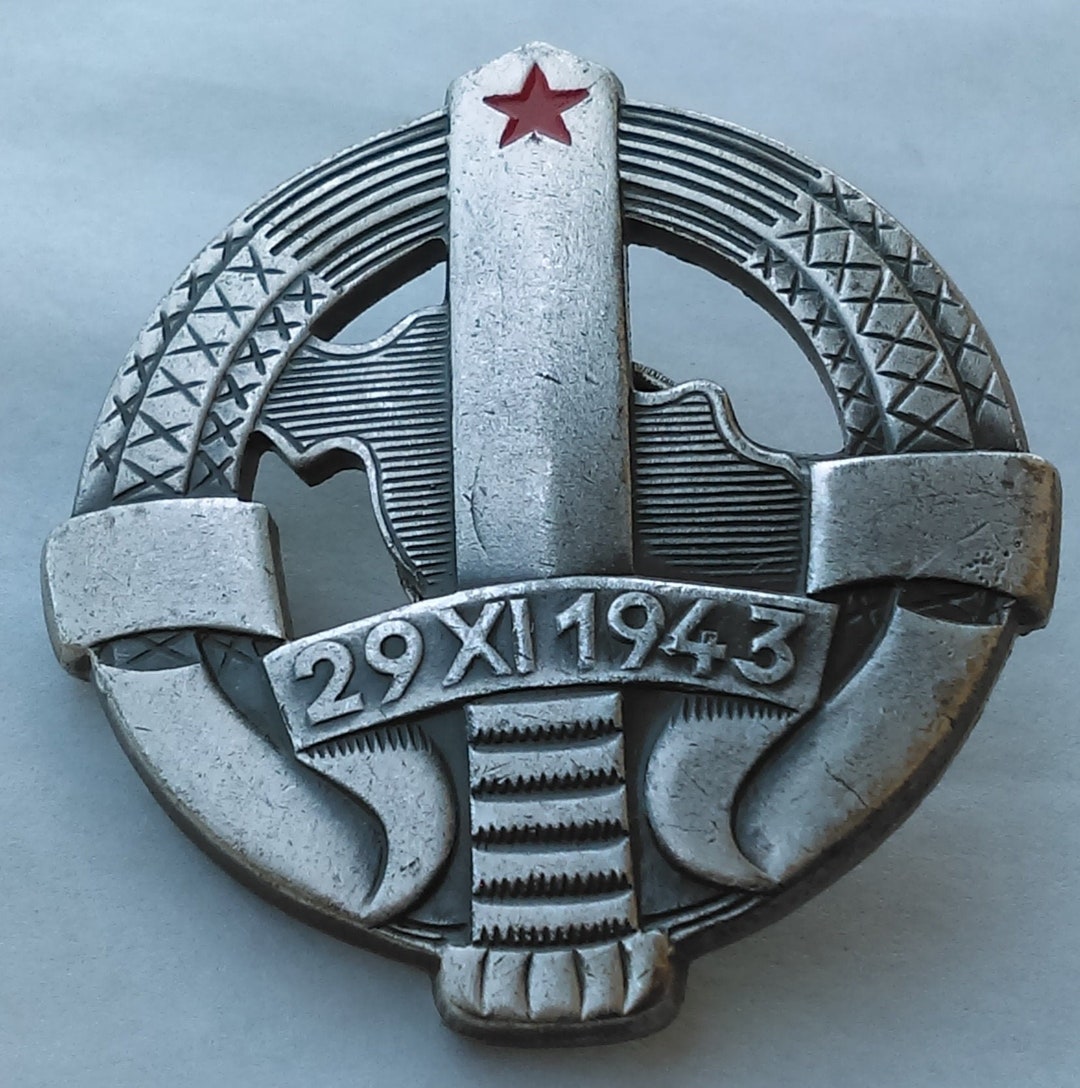 Yugoslav National Army, Yna Breast Badges, Border Guard Breast Badge ...
