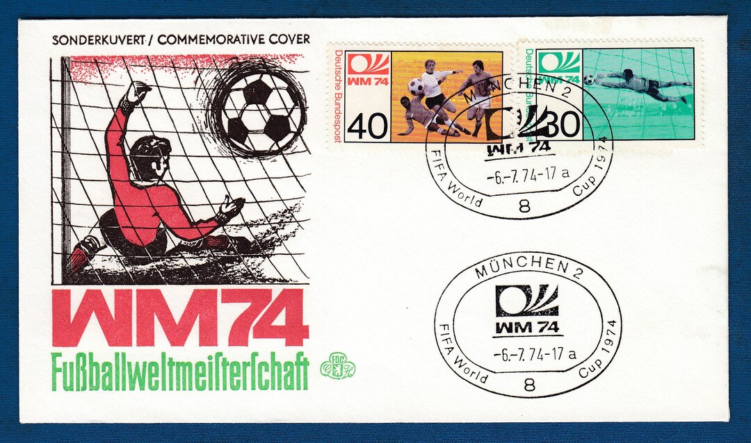 Germany WM 74 FIFA Football World Cup 1974. Commemorative - Etsy