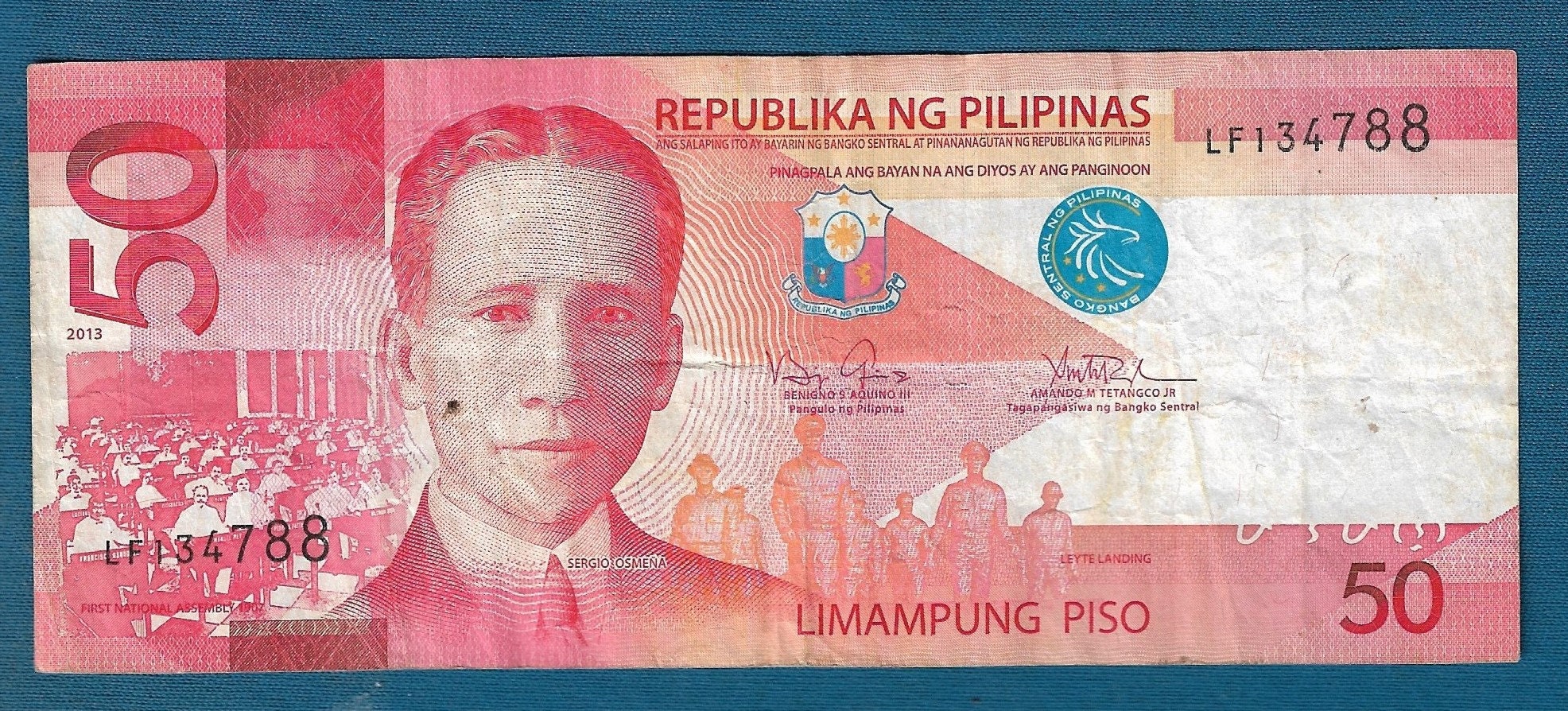 Philippine 50 Peso Bill
