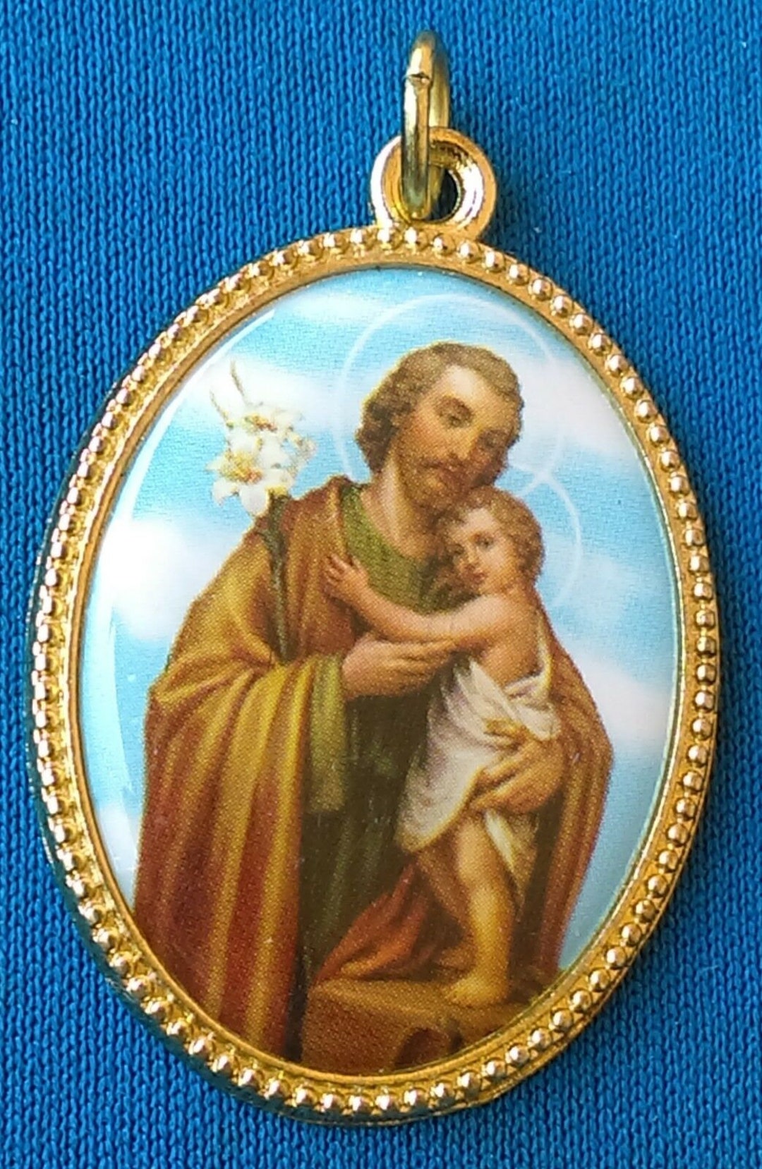 Saint Joseph Sv. SVETI JOSIP Catholic Medallion Made in - Etsy