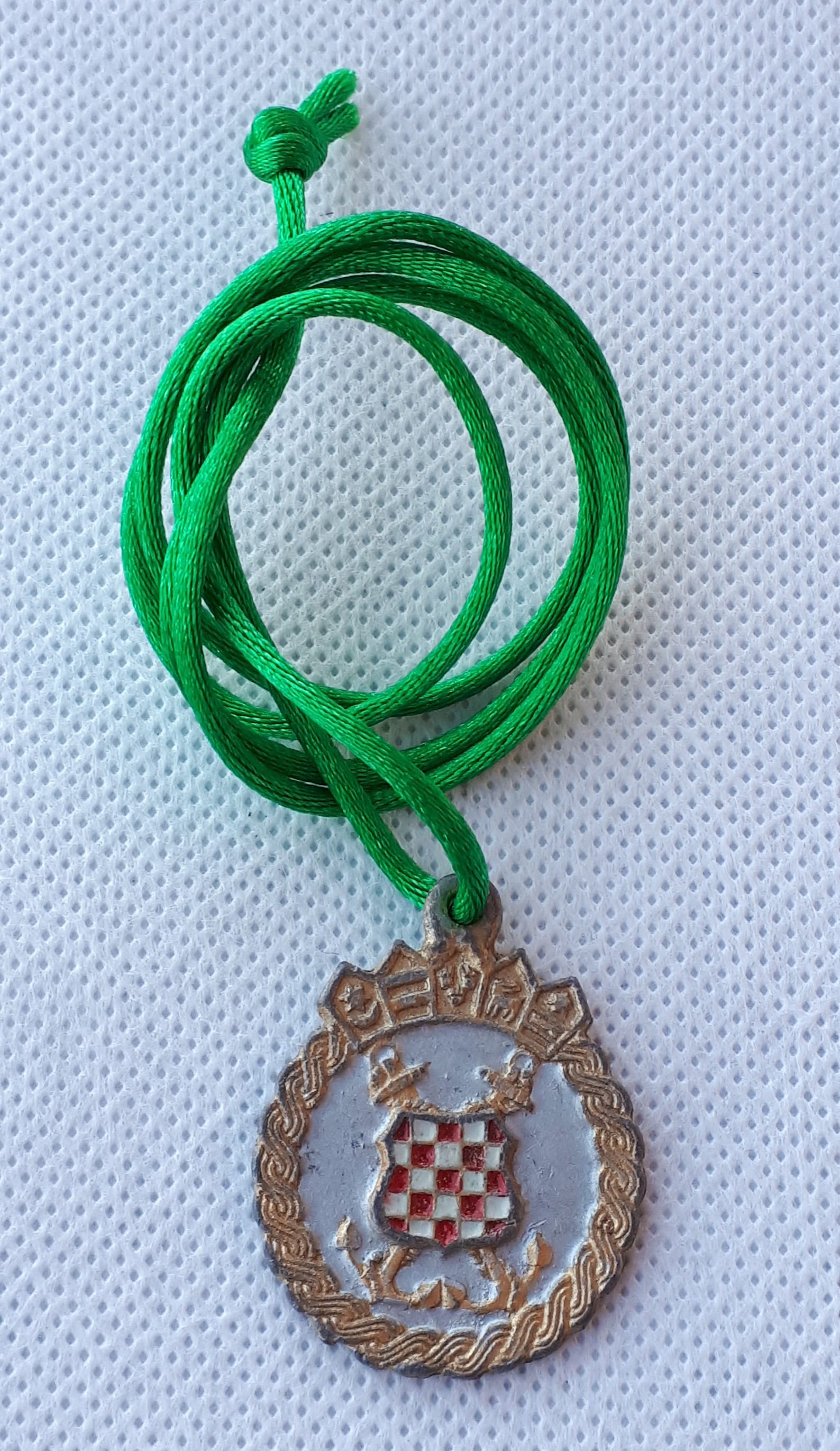 Croatian Army Coat of Arms Croatian Emblem Necklace - Etsy