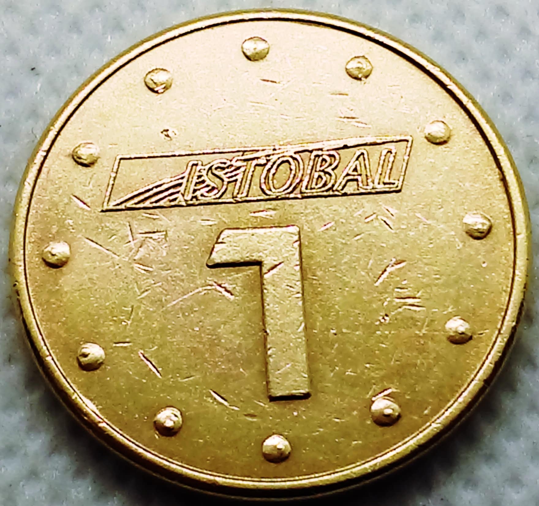Car Wash Token Istobal 1 ficha vintage de España moneda - Etsy España