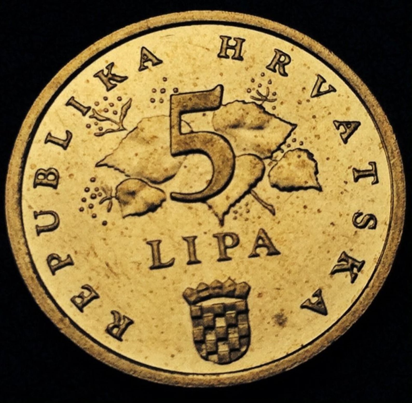 5 LIPA 2014 Uncirculated Coins Croatian Coin - Etsy