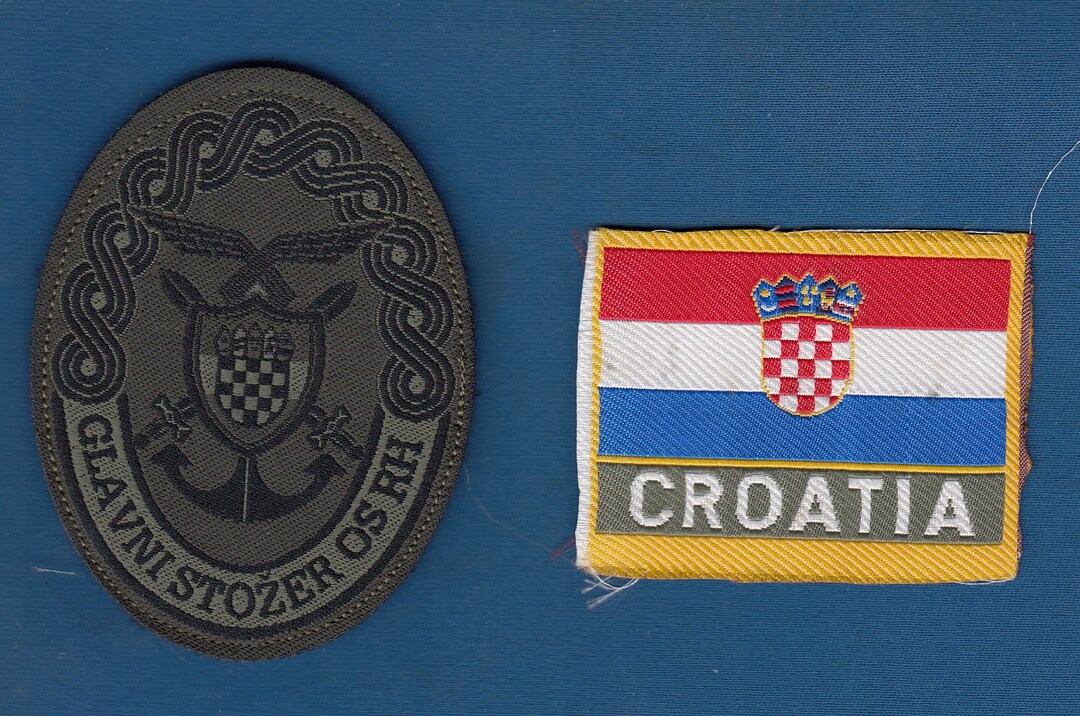 Croatian Army - Hv, General Staff, GLAVNI STOŽER OSRH , Vintage Patch ...