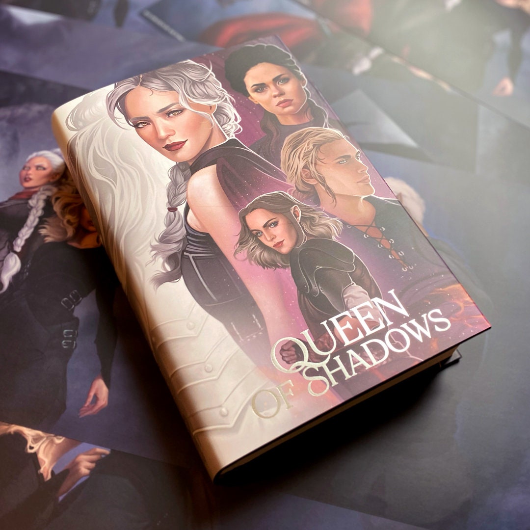 Queen of Shadows Throne of Glass Dust Jackets Sarah J Maas, Officially ...