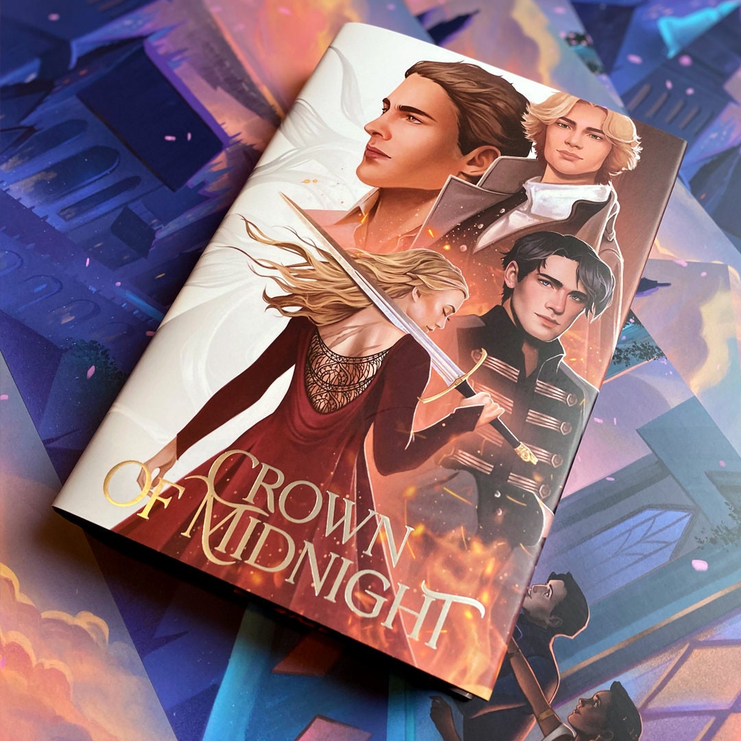 Crown of Midnight Throne of Glass Dust Jackets Sarah J Maas, Officially ...
