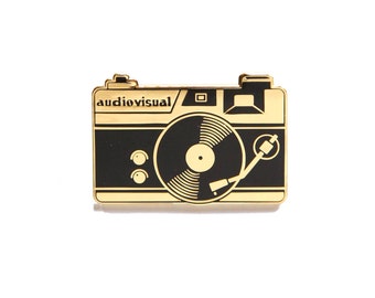 Record Player Pin - Etsy