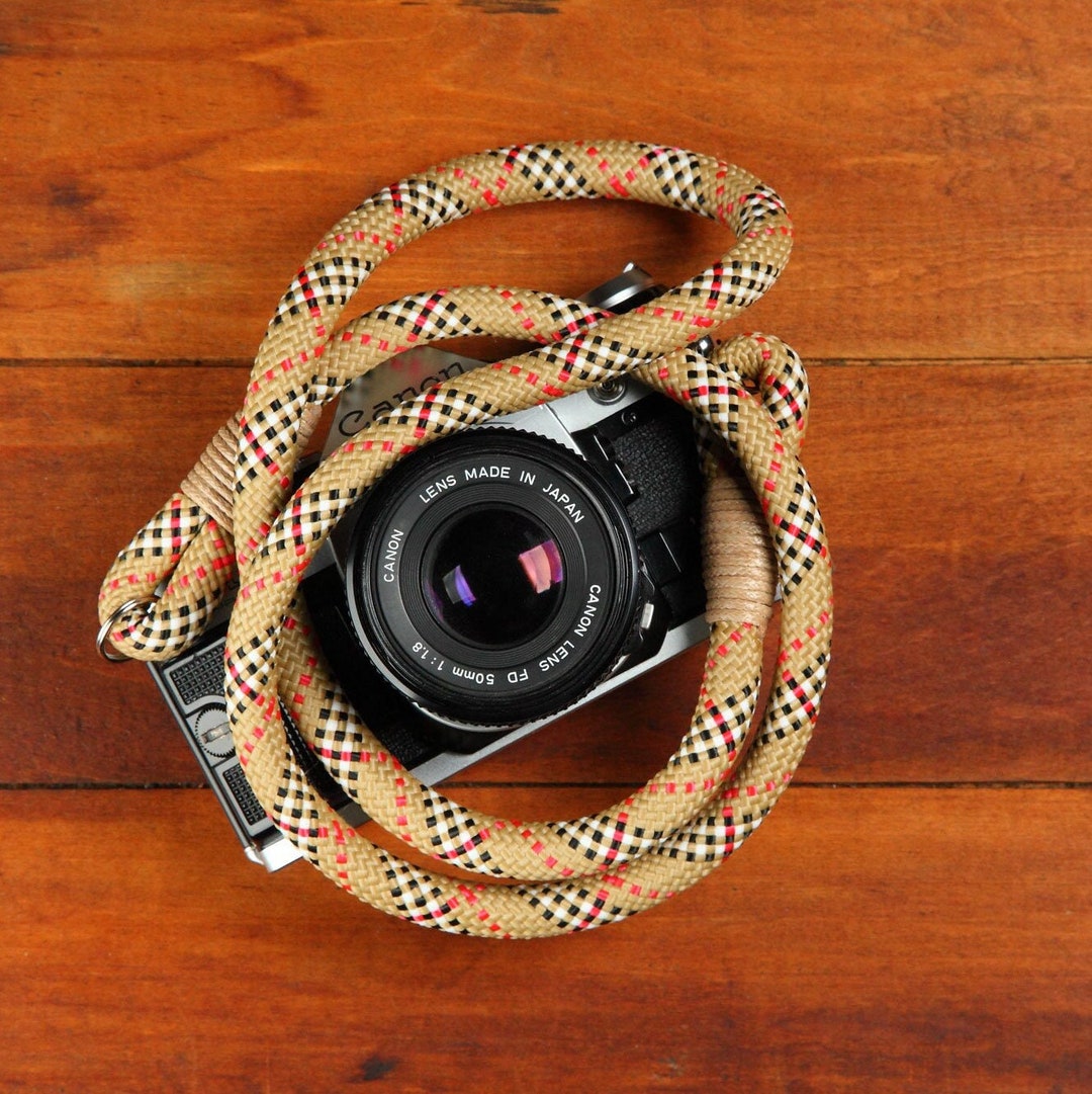 Rope Camera Strap (natural) | Hand-made Premium Camera Strap - Etsy