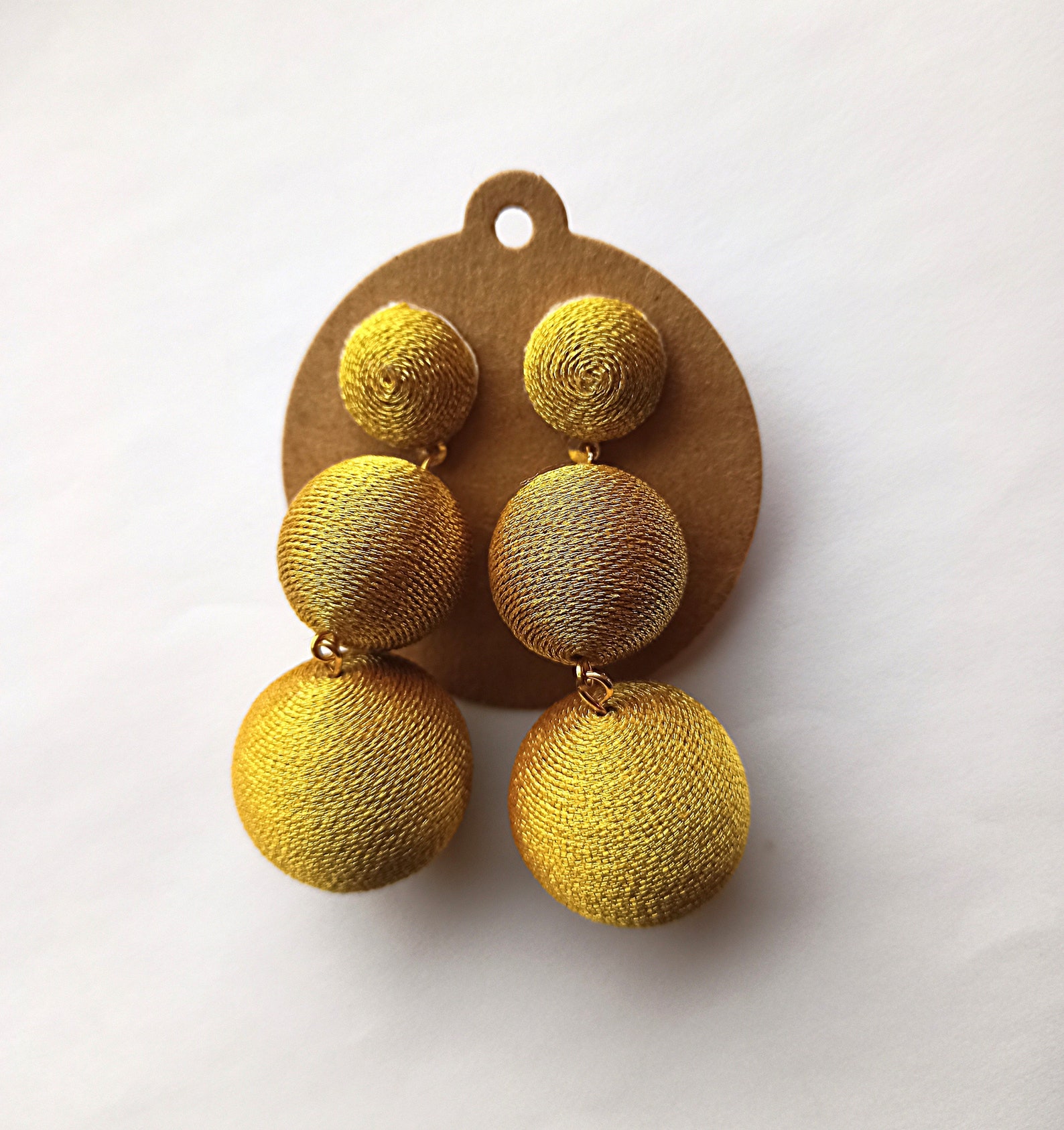 Bon Bon Earrings. Ball Drop Earrings. Bonbons Earrings - Etsy
