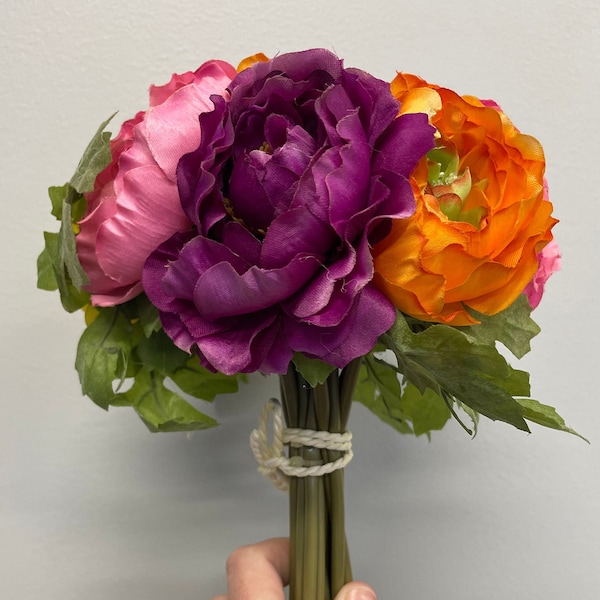 Ranunculus Bouquet - Etsy