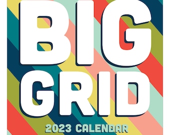 Big Grid Wall Calendar - Etsy