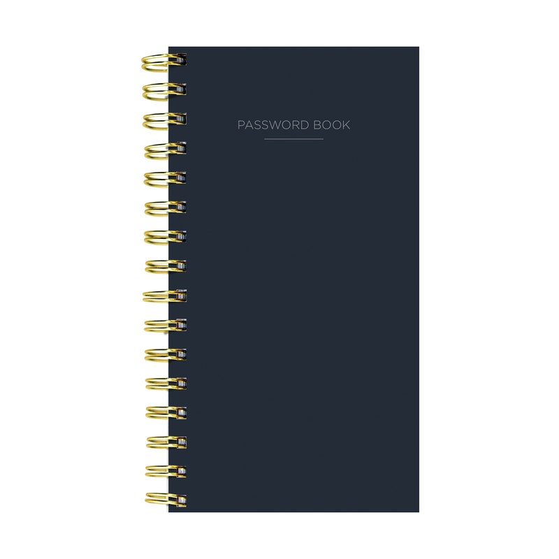 Password Notebook Etsy