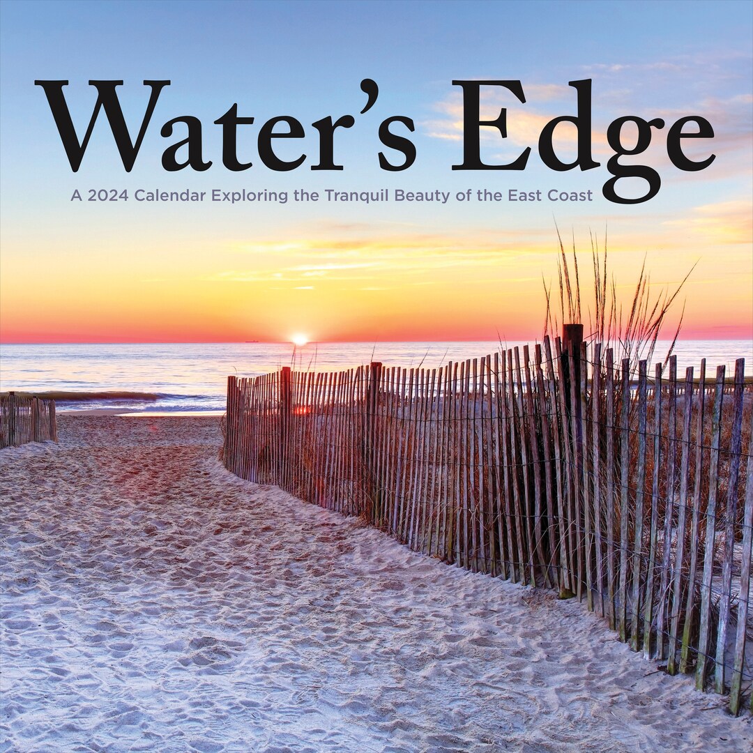 2024 Water's Edge Wall Calendar - Etsy