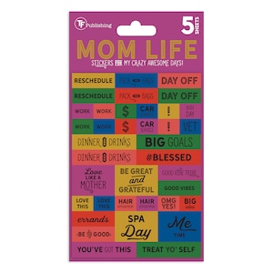 Mom Life Planning Stickers - for Planners, Calendars, Agendas, Journals ...