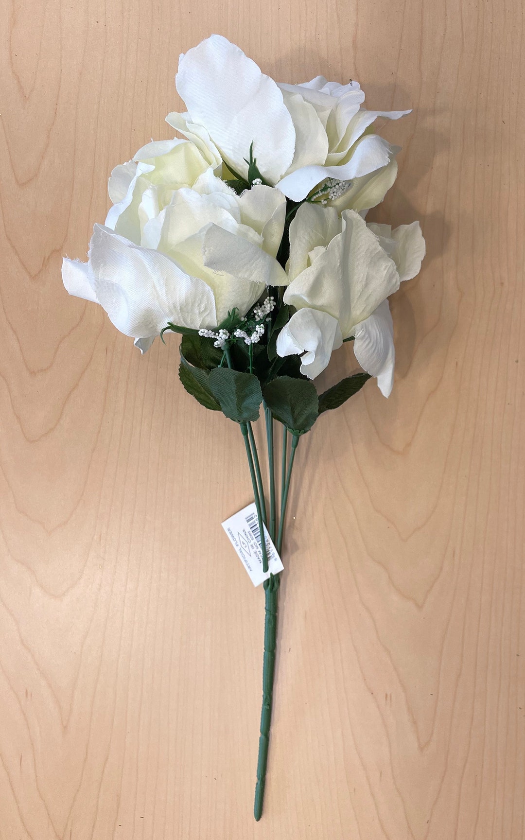 ARTIFICIAL MP Rose Bush Gypso Pack of 12 15in Beige ARTIFICIAL - Etsy