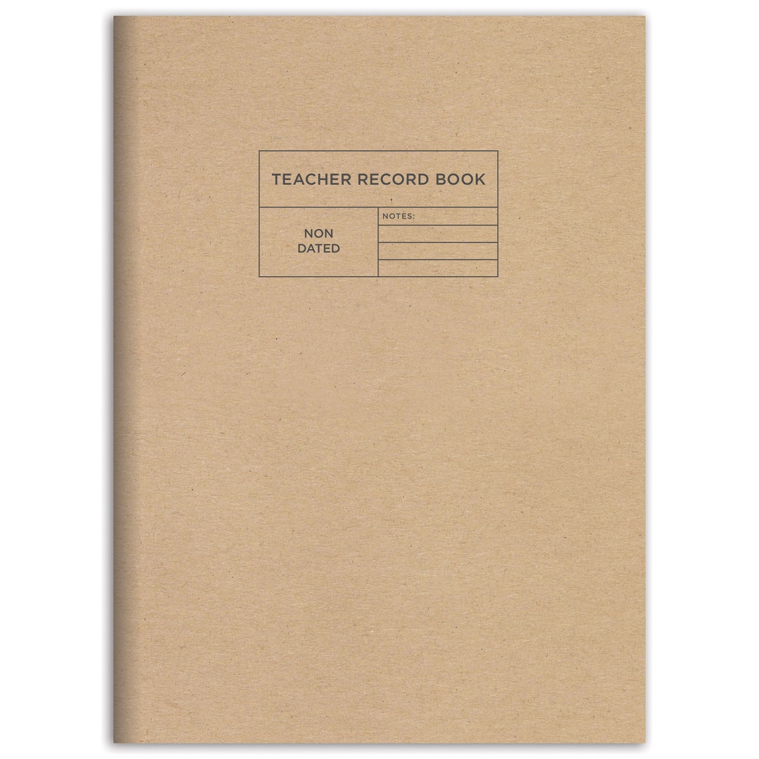 Kraft Teacher Record Grade Book - for Classroom or Homeschool / E ...