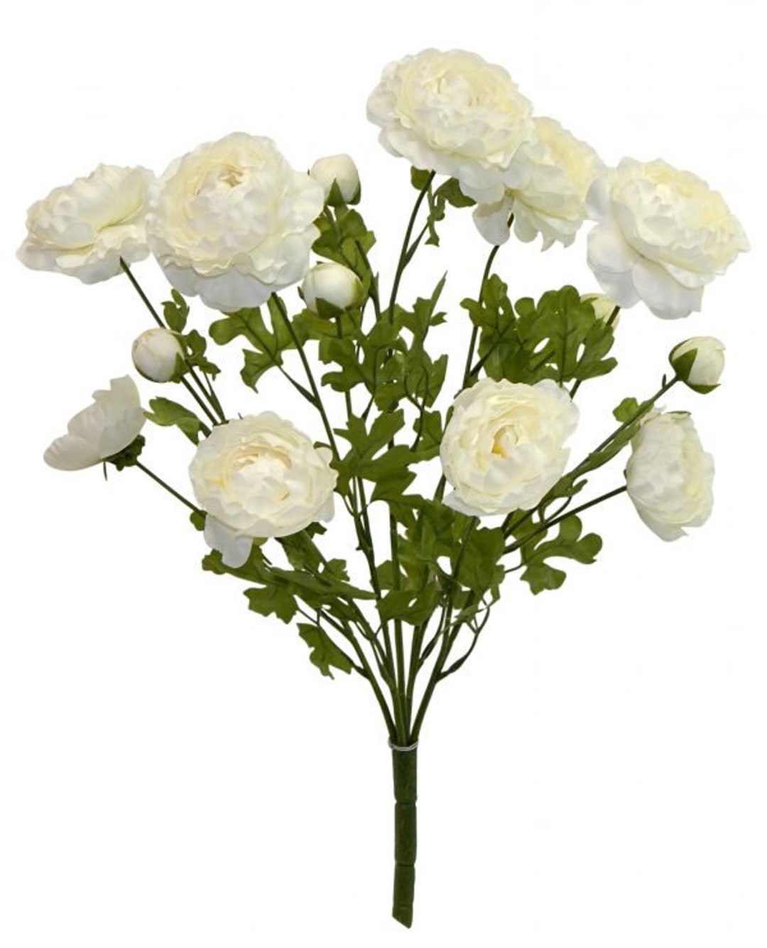 ARTIFICIAL Ranunculus Bush 5 Stems 22in Cream ARTIFICIAL - Etsy