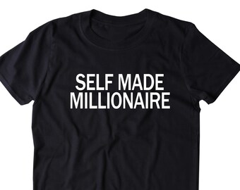 Millionaire Shirt - Etsy