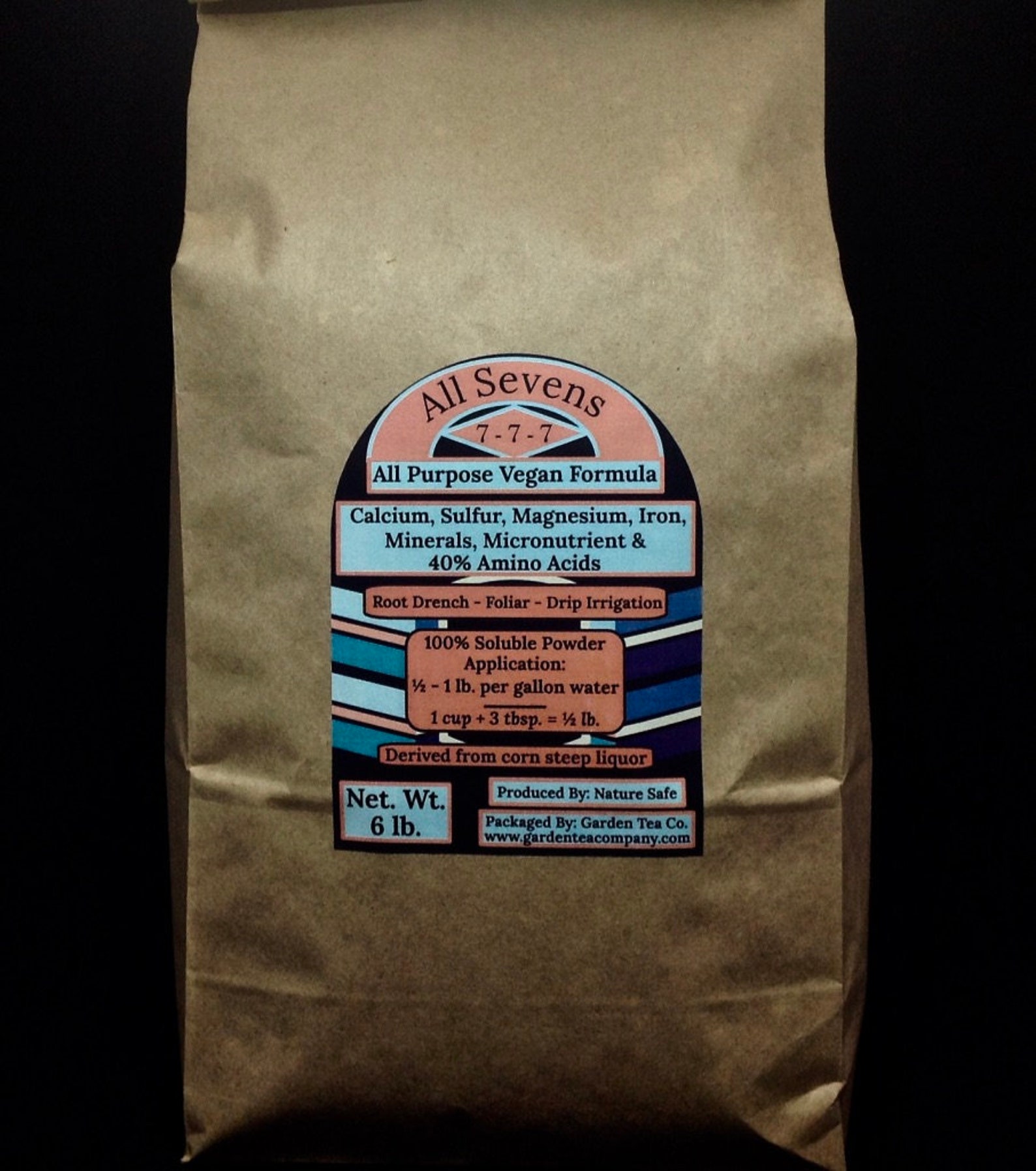 7-7-7 All Purpose Vegan Soluble Fertilizer All Sevens | Etsy