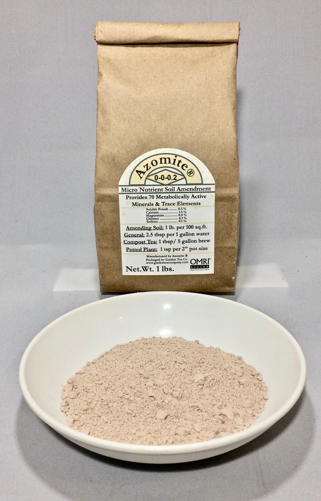 Azomite 70 Minerals and Trace Elements Organic Fertilizer/ - Etsy