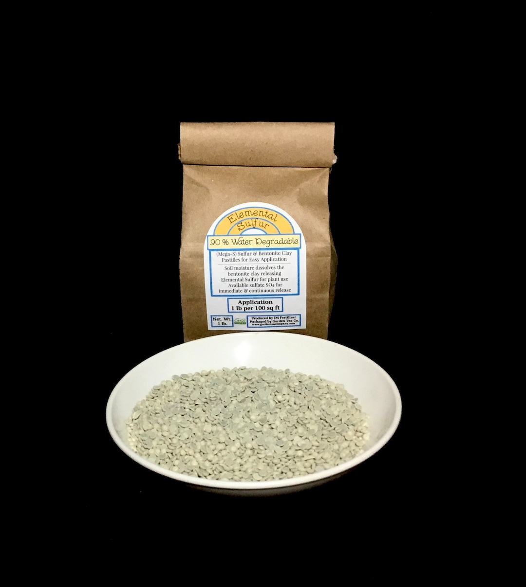 Elemental Sulfur / Sulfur for Plant and Soil Care / Dissolves in Soil ...