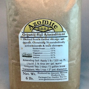 Azomite 70 Minerals and Trace Elements Organic Fertilizer ...
