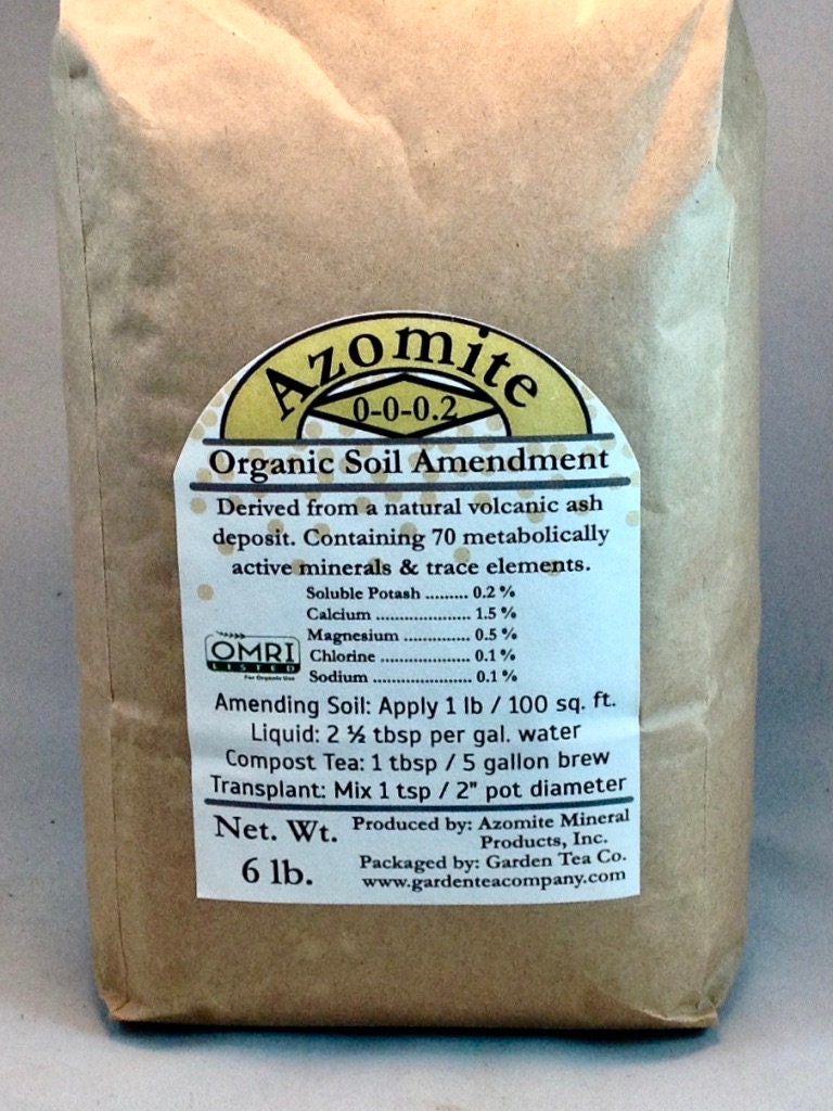 Azomite 70 Minerals and Trace Elements Organic Fertilizer ...