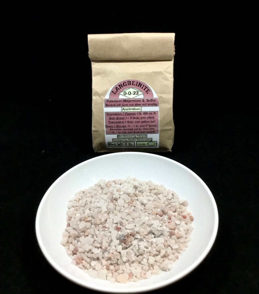 Langbeinite Organic Fertilizer Soil Amendment Potassium for Flowering ...