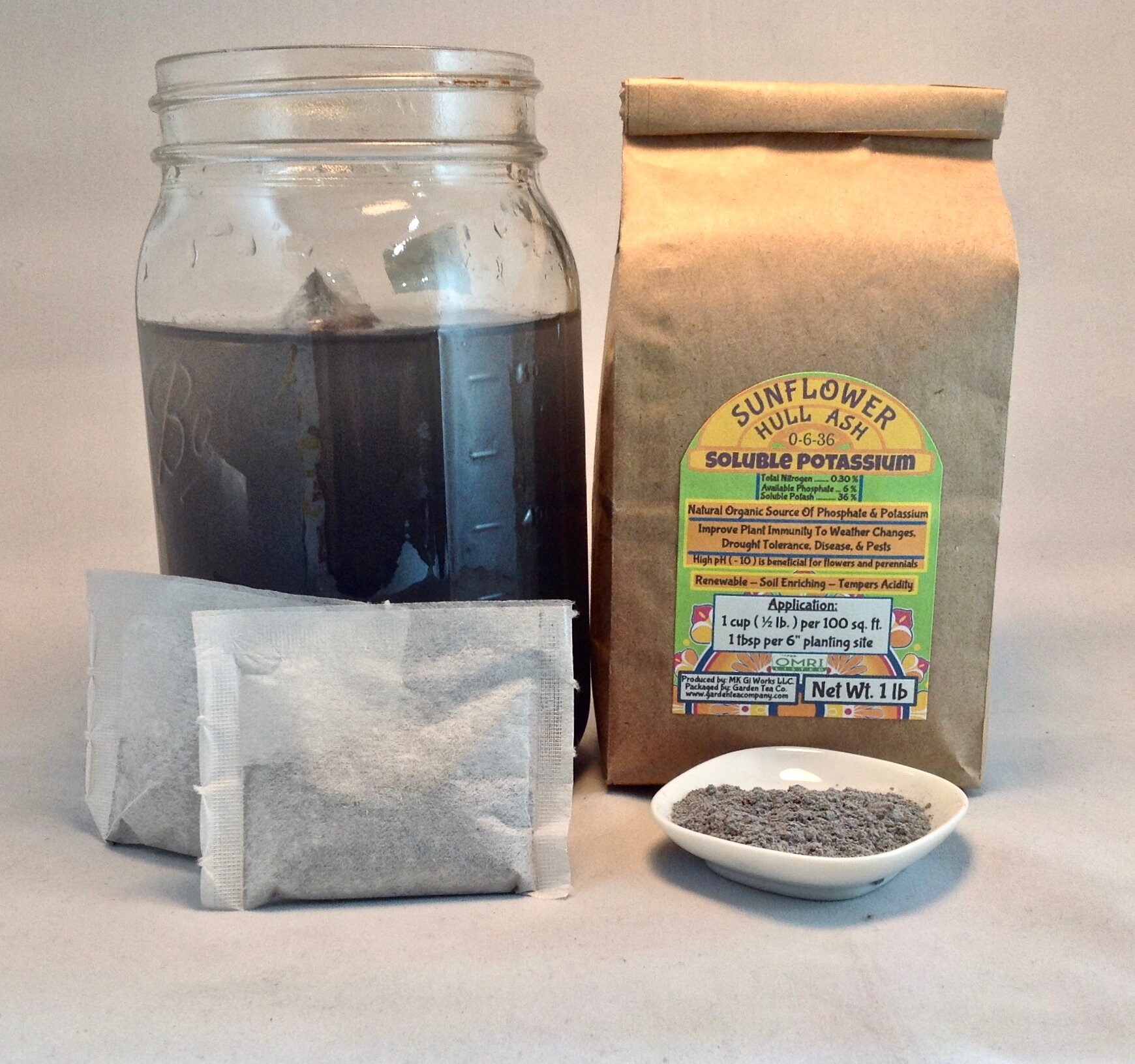 Potassium- Organic Fertilizer Sunflower Hull Ash - Increase Flowering ...