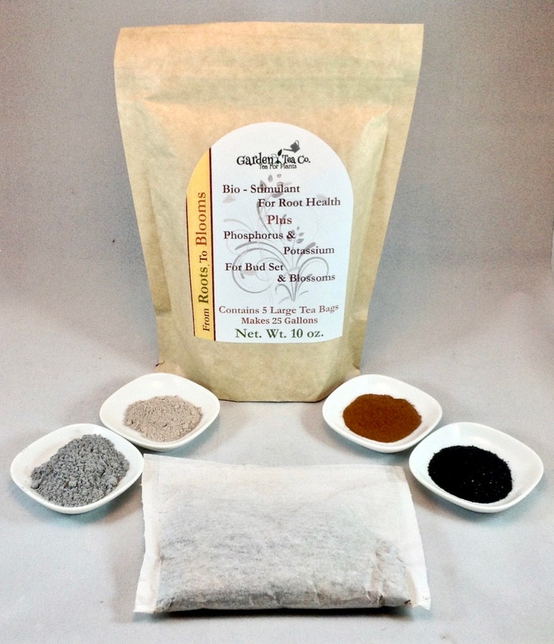 Roots to Blooms Organic Fertilizer Tea Bags Easy to Use - Etsy