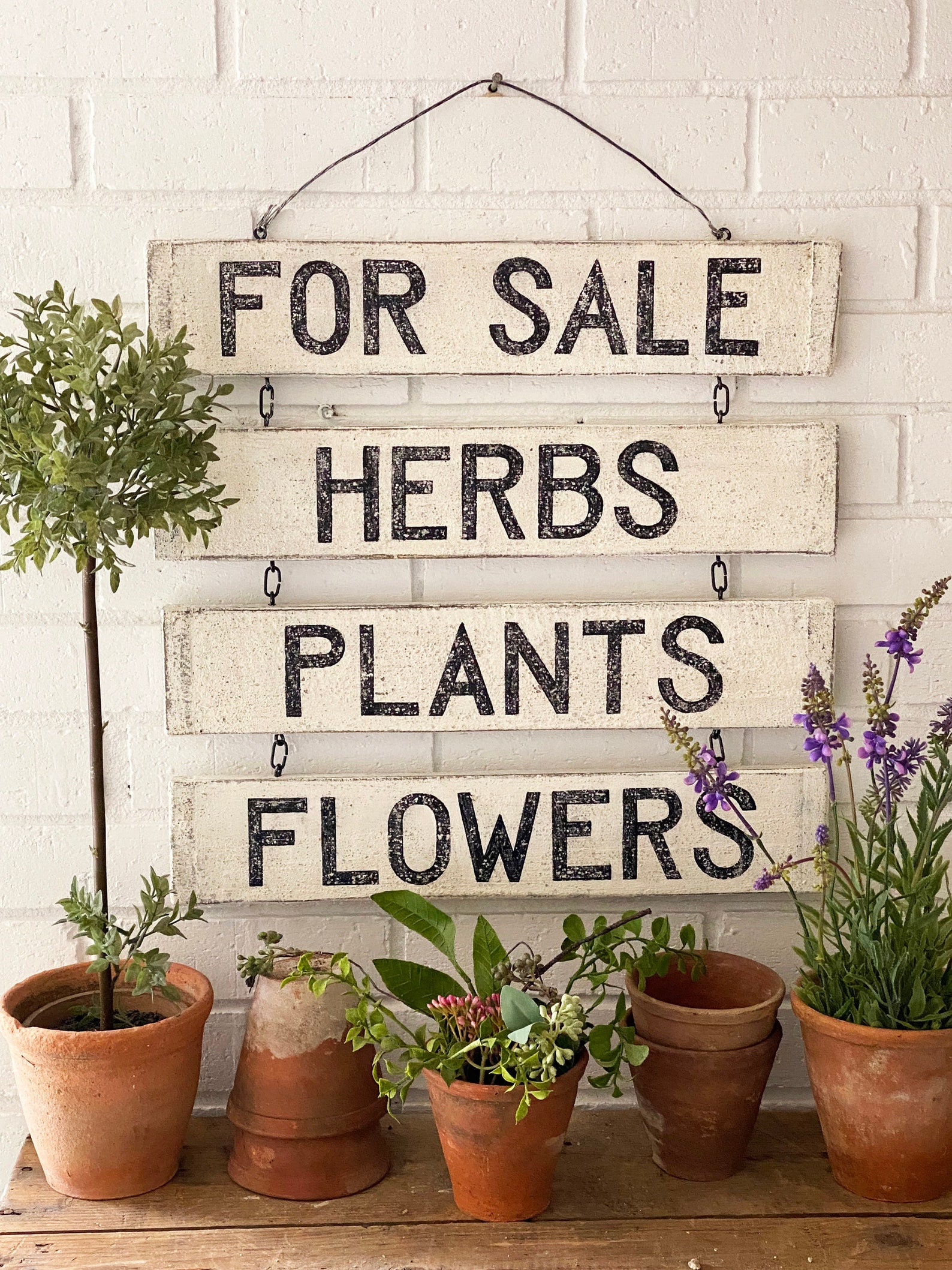 Spring/ Summer Vintage Style Farm Stand Sign/ Summer Decor/spring Décor ...