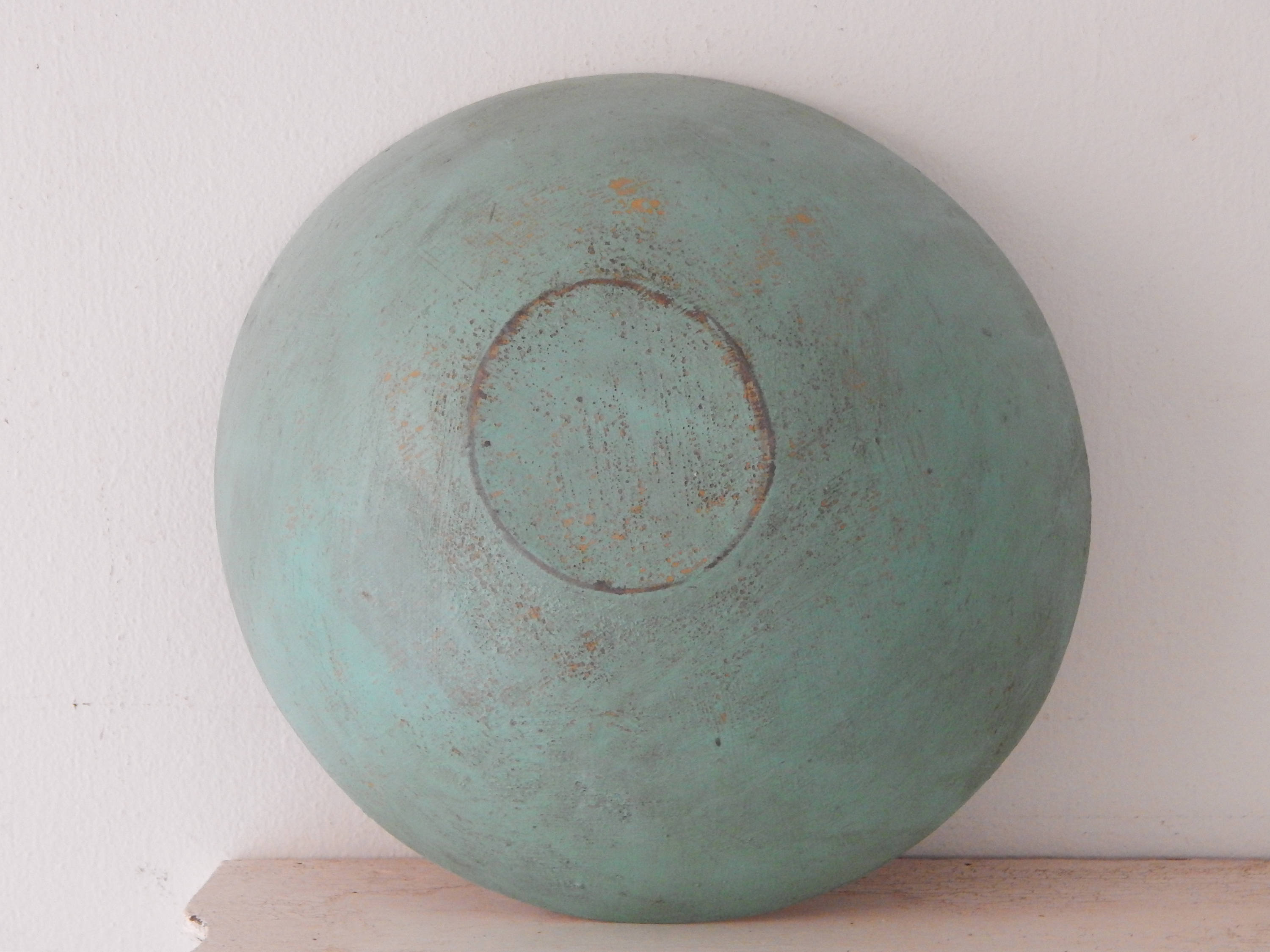 PAINTED WOODEN BOWLS/ 15 Inch Bowl / Farmhouse Decor/wood - Etsy